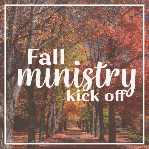Kicking off Fall Ministries – Be One Together